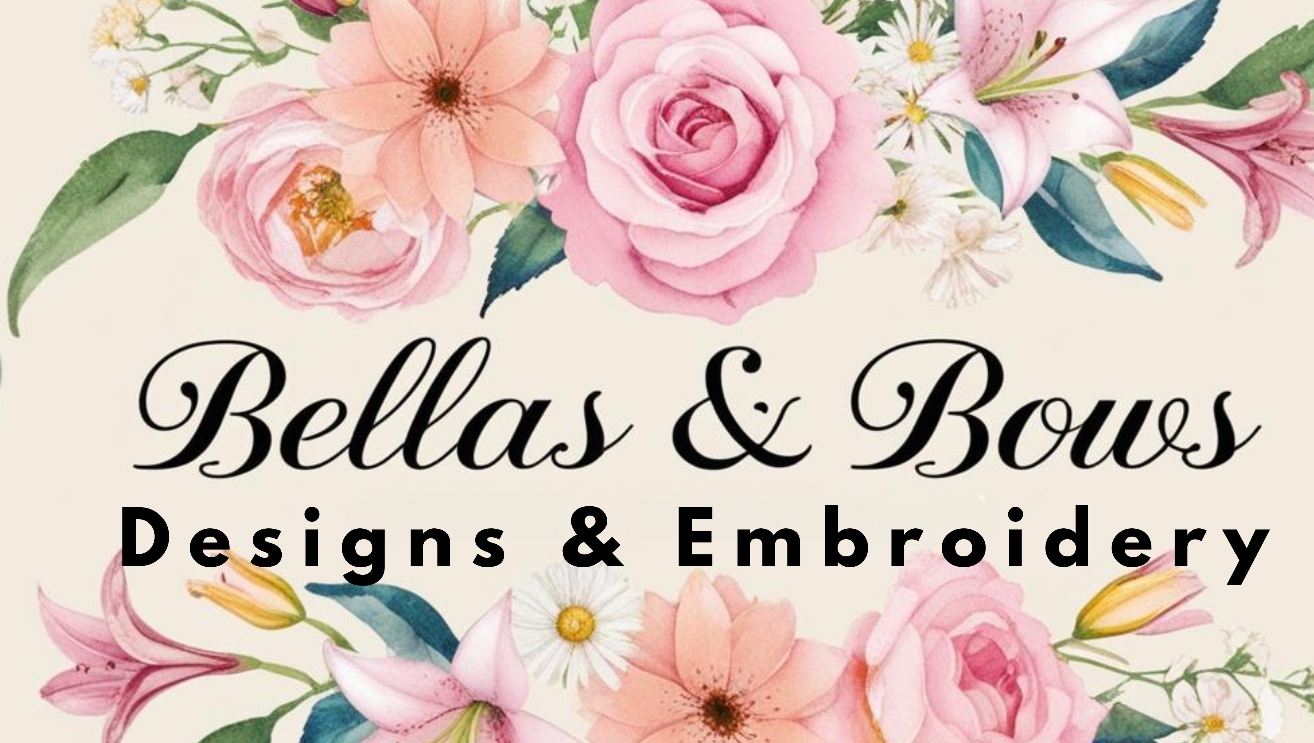 Custom Embroidery – Bellas & Boys Clothing Company